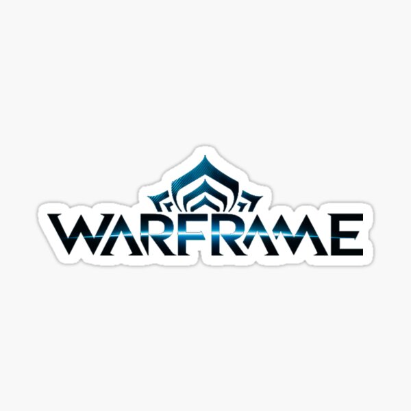 "Warframe Warframe Warframe Logo" Sticker for Sale by Marthga | Redbubble