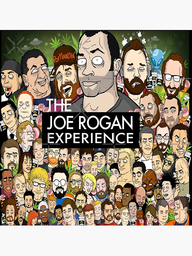 "Joe Rogan And The Alien Call Me" Sticker for Sale by JohnMooreui ...