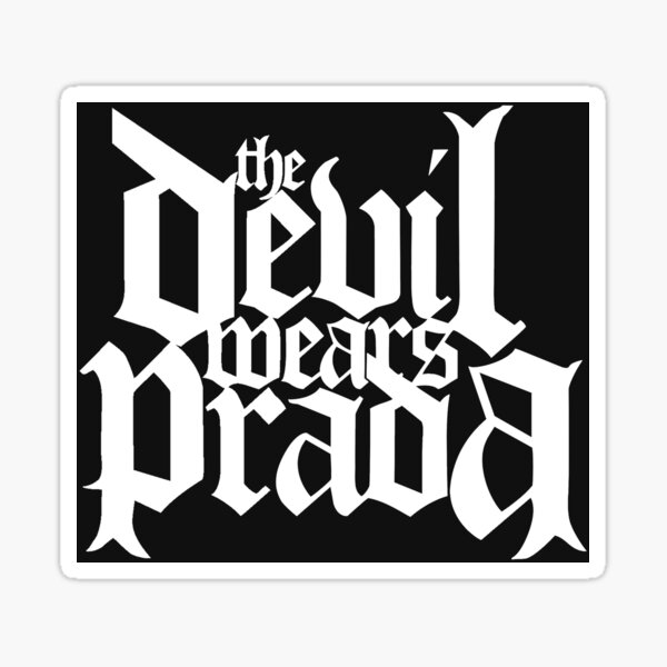 "The devil wears prada" Sticker for Sale by jkobel3x | Redbubble