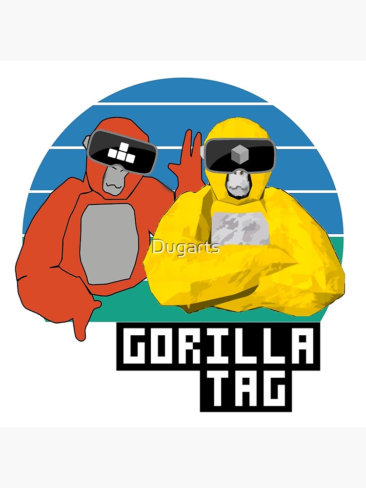 "gorilla tag pfp maker VR" Poster for Sale by Dugarts | Redbubble