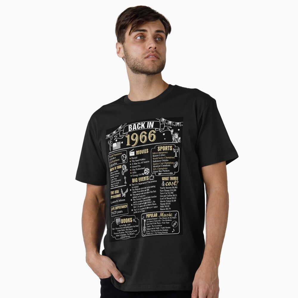 "Birthday Anniversary 1966 History Back in 1966" Poster for Sale by ...