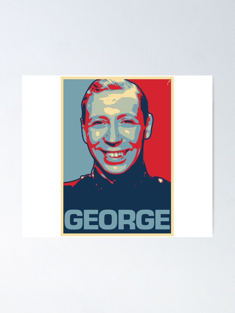 "George" Poster for Sale by DAFTFISH | Redbubble