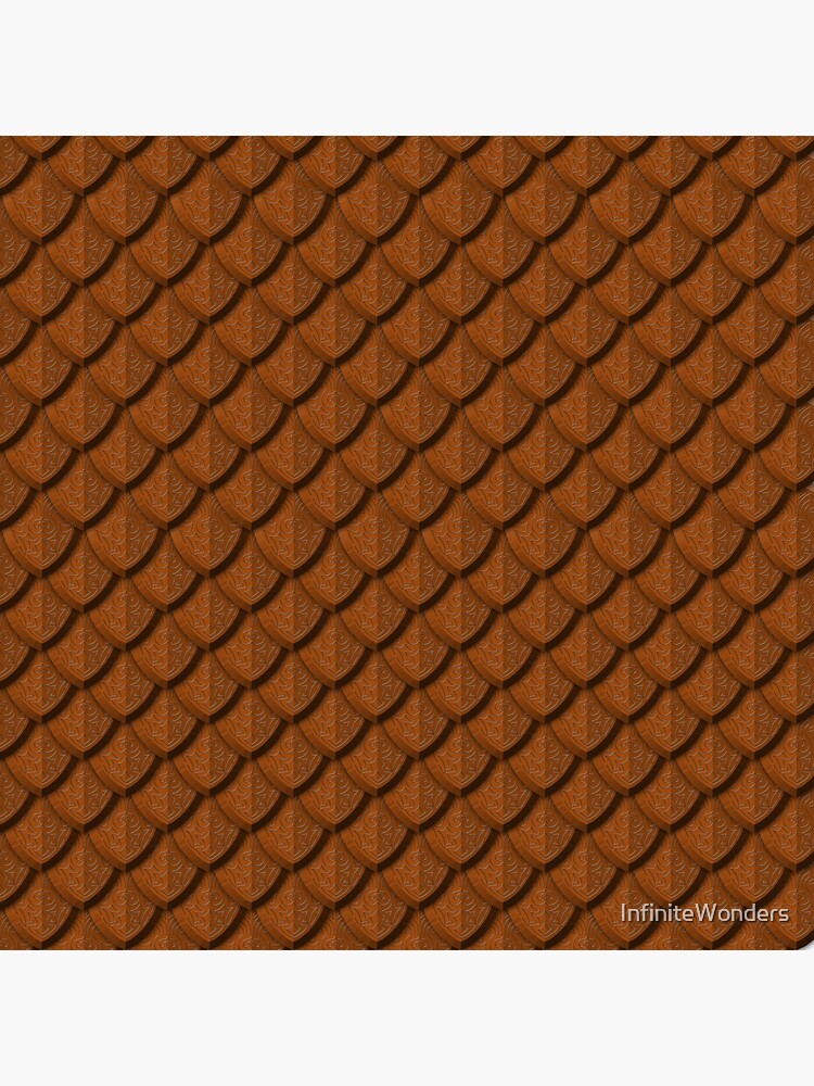 "Elegant Copper Dragon Scale" Sticker for Sale by InfiniteWonders ...