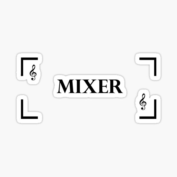"Mixer" Sticker for Sale by LaurasPlace | Redbubble