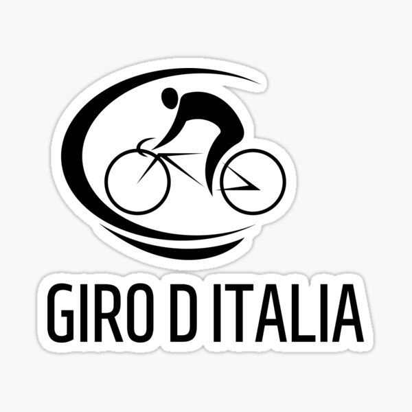 "Copy of giro d' italia" Sticker for Sale by hindshop99 | Redbubble