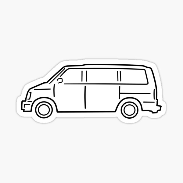 "Chevrolet Astro" Sticker for Sale by AutoClub | Redbubble