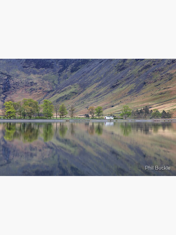 "Char Hut, Buttermere" Sticker for Sale by PhilBuckle | Redbubble