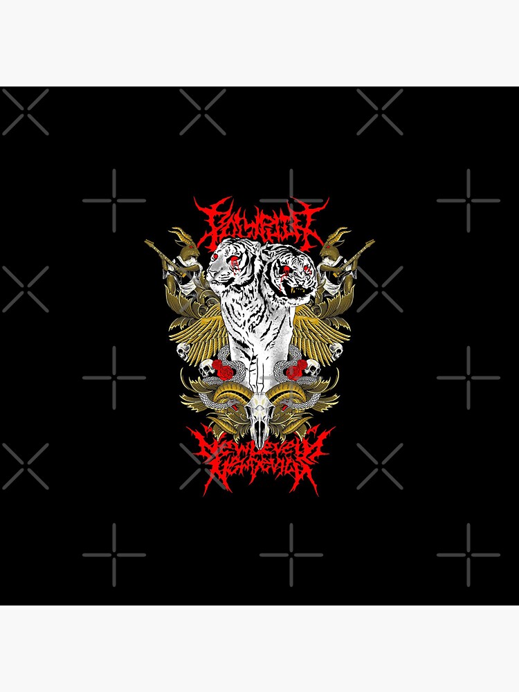 "Polyphia Merch, Polyphia Tiger Logo" Pin for Sale by bohnepmkastle9 ...