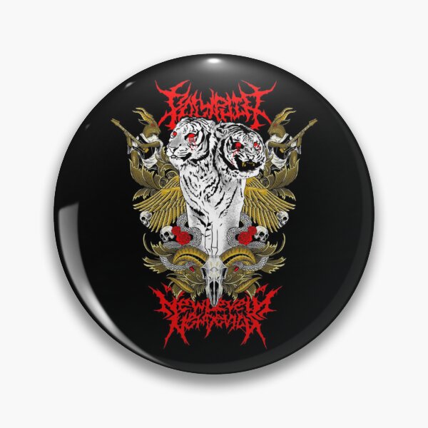 "Polyphia Merch, Polyphia Tiger Logo" Pin for Sale by bohnepmkastle9 ...