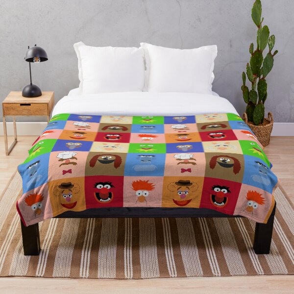 "Muppets" Throw Blanket for Sale by geekartistry | Redbubble