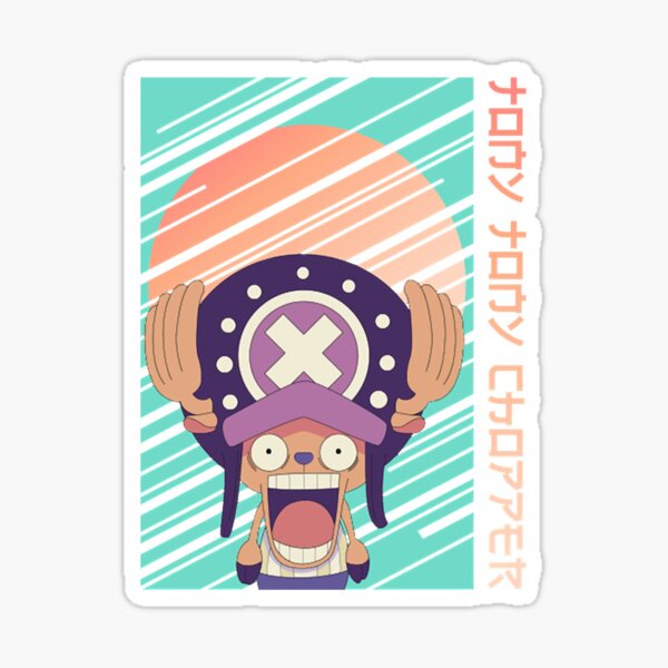 "Tony Tony Chopper" Sticker for Sale by Malastrong | Redbubble