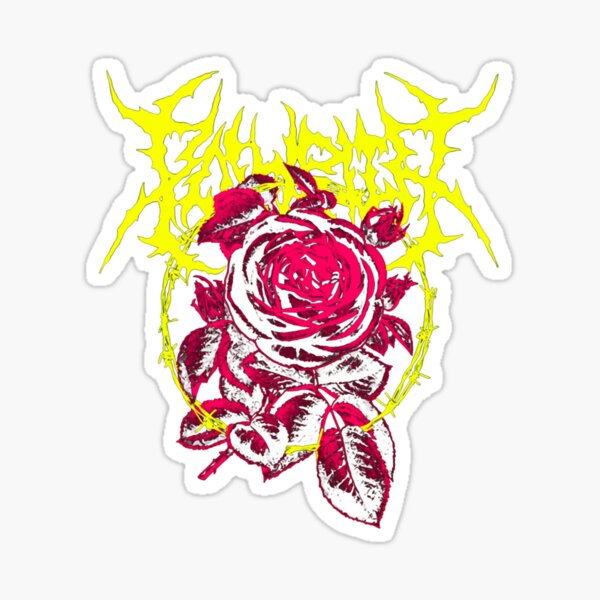 "Polyphia Merch, Polyphia Rose Flower" Sticker for Sale by ...