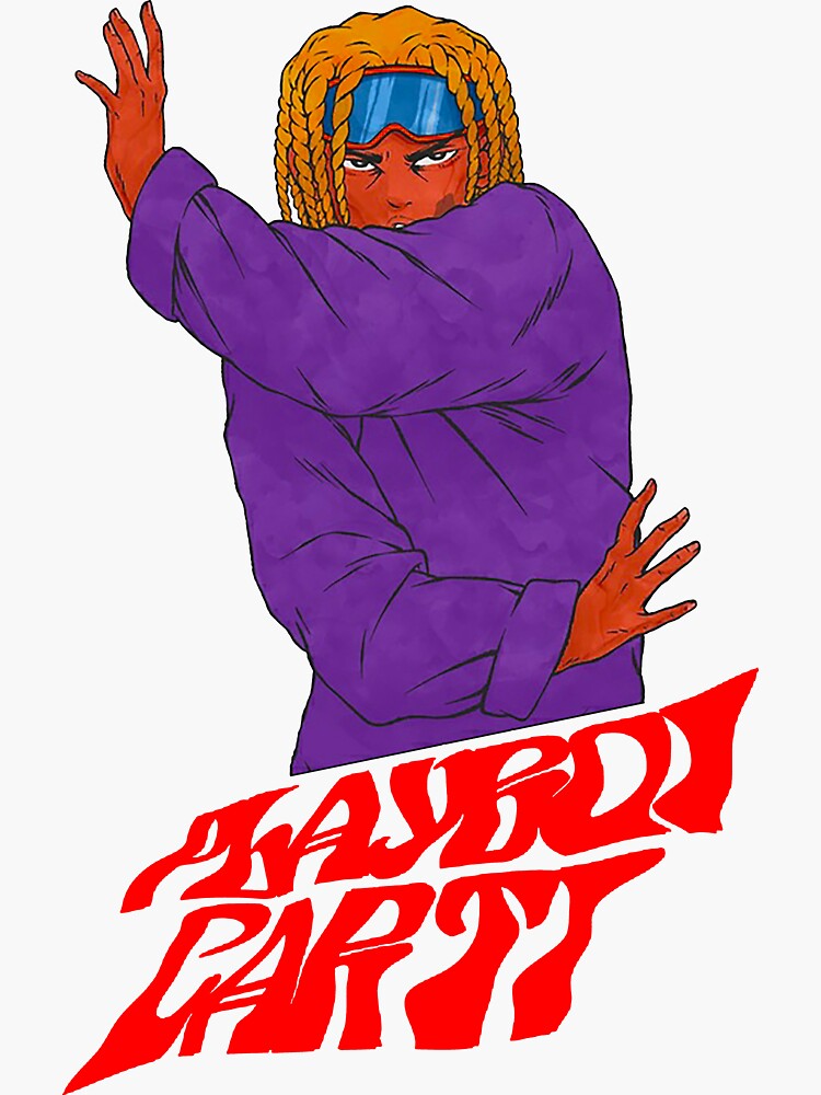"carti fanart" Sticker for Sale by liapurdy | Redbubble