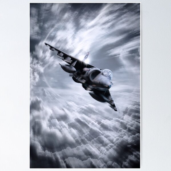 "Harrier GR7" Poster for Sale by Airpower Art | Redbubble