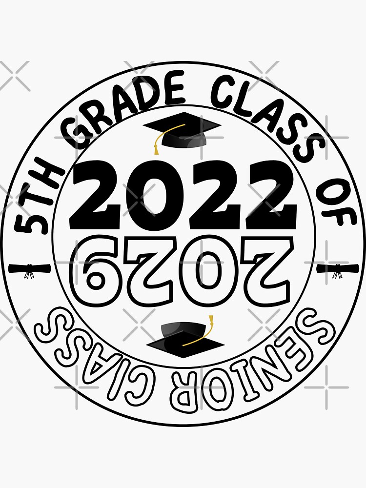 "Future Class Of 2029 Graduation Senior Grow With Me" Sticker for Sale ...