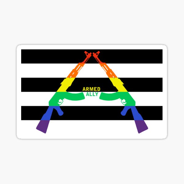 "AKmed Ally" Sticker for Sale by X-RayActual | Redbubble