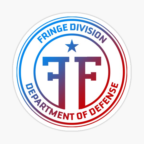 "Fringe Division symbol double universe color" Sticker for Sale by ...