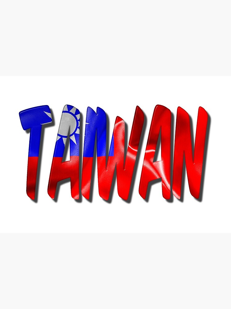 "Taiwan Word With Flag Texture" Art Board Print for Sale by MarkUK97 ...