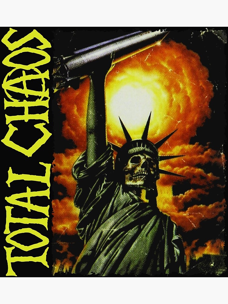 "TOTAL CHAOS BAND" Poster for Sale by dajhtr | Redbubble