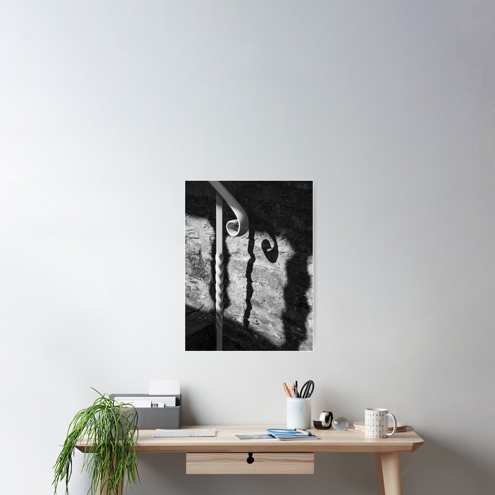 "Handrail End" Poster for Sale by dabowphoto | Redbubble