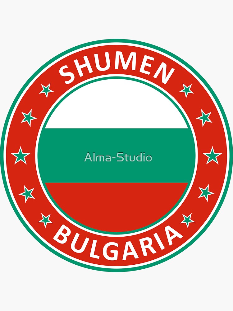 "Shumen, Bulgaria" Sticker for Sale by Alma-Studio | Redbubble