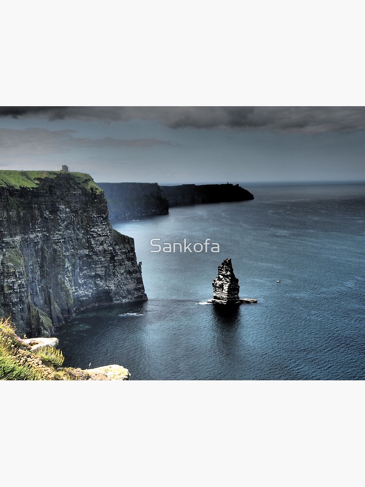"Cliffs of Moher" Sticker by Sankofa | Redbubble