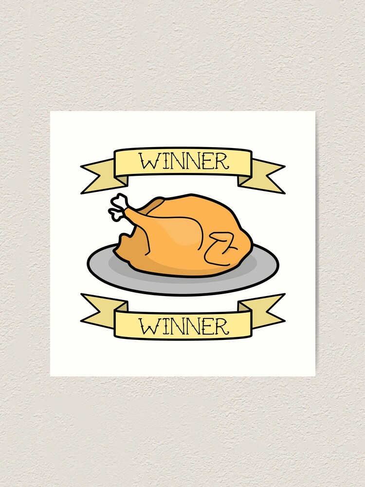 "Winner, Winner, Chicken Dinner!" Art Print by eMsk | Redbubble