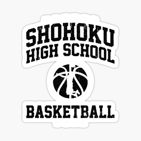 "Shohoku High School Basketball (Red) " Sticker by JulianRowell | Redbubble