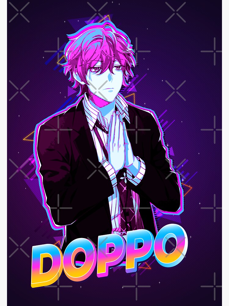 "Doppo Kannonzaka | Hypnosis Mic" Sticker for Sale by Fish6SticksP ...