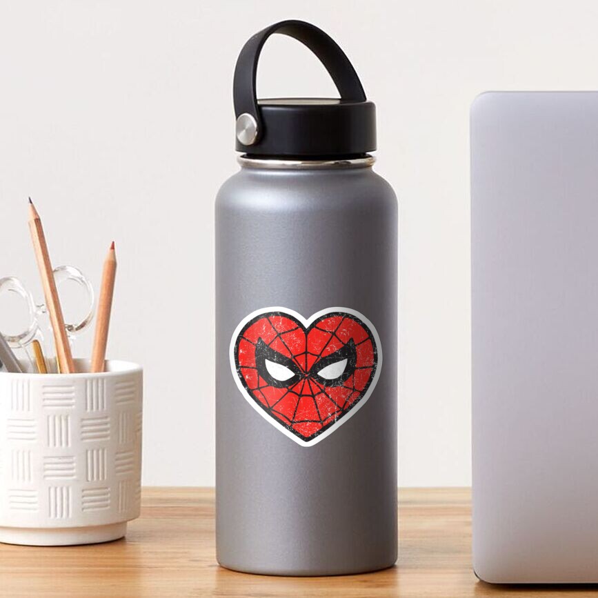 "Spider Heart" Sticker by KershiaCampbell | Redbubble