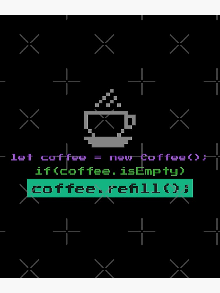 "Computer Geek Born To Code Coffee Code" Poster for Sale by ...