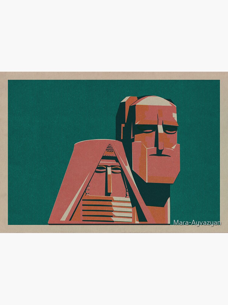 "Tatik and Papik | matchbox design" Sticker by Mara-Ayvazyan | Redbubble