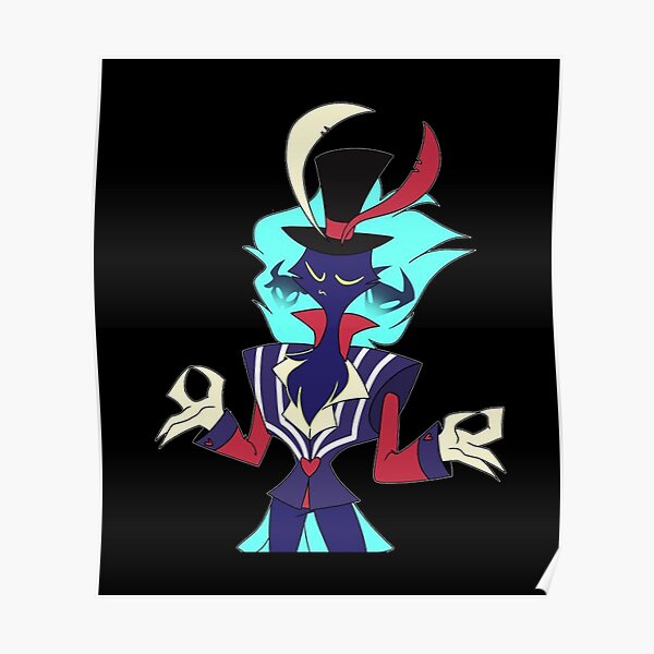 "Helluva Boss Asmodeus " Poster for Sale by LittleDelta | Redbubble