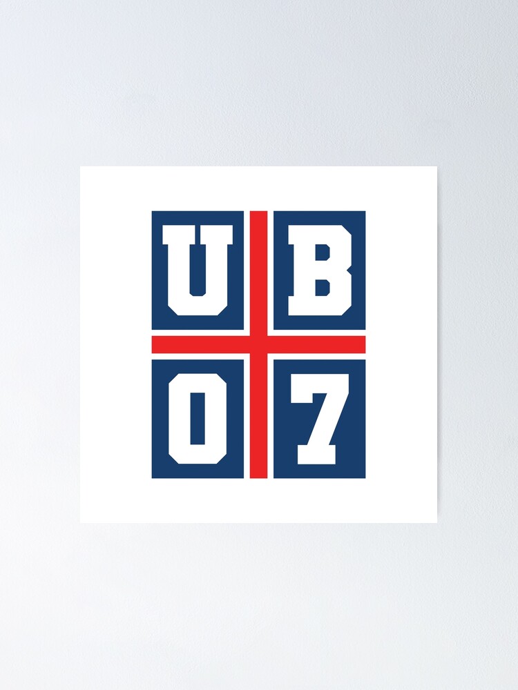 "UB07" Poster for Sale by Footmagz | Redbubble