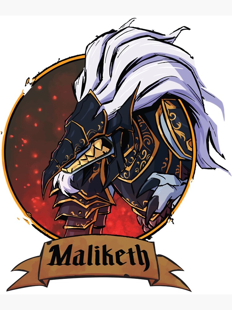 "Elden Ring Maliketh " Art Print for Sale by Zelenkistore | Redbubble