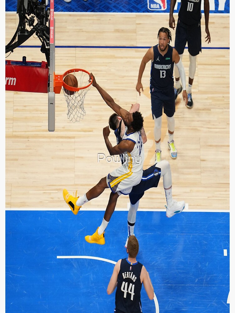 "Andrew Wiggins dunk" Sticker for Sale by Powliny | Redbubble