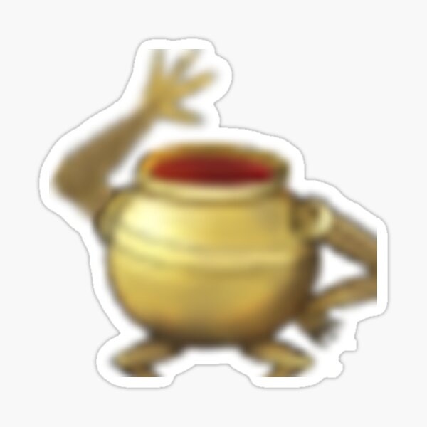 "PotFriend Emote" Sticker for Sale by CloutDesigner | Redbubble