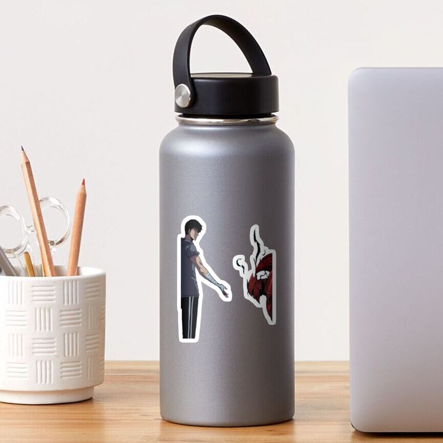 "Sung jin woo and igris solo leveling arise " Sticker by kbala05 ...