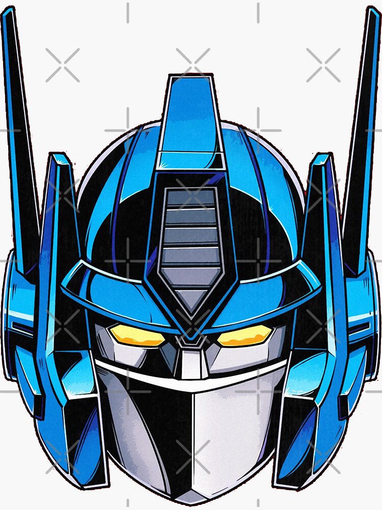 "Optimus Prime" Sticker for Sale by pixvox | Redbubble