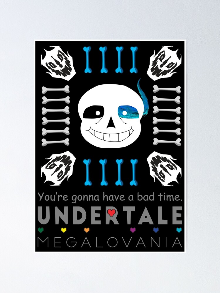 "Sans - Undertale" Poster for Sale by RaggdyMan | Redbubble