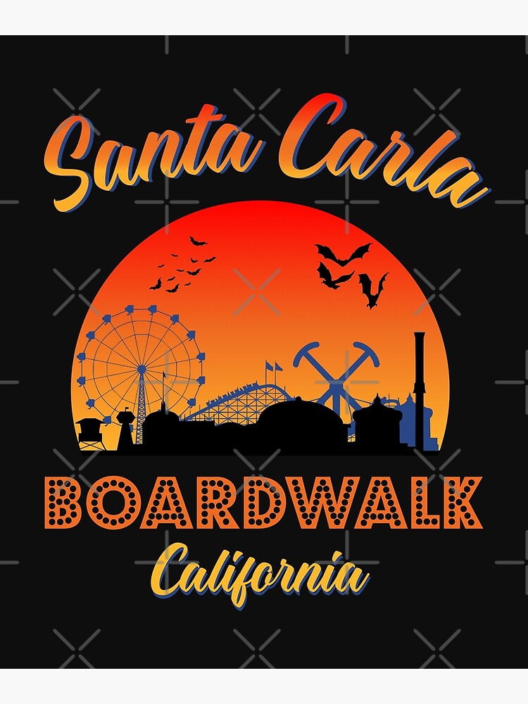 Póster «Paseo marítimo de Santa Carla California» de comicbookdude ...