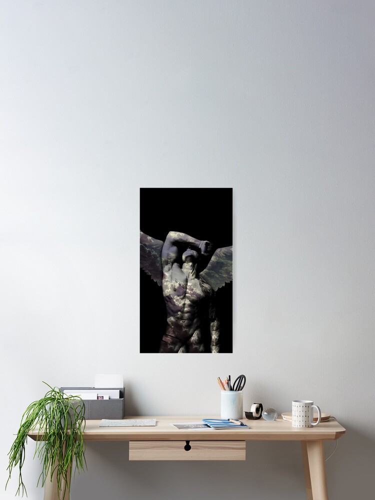 "zyzz angel" Poster for Sale by Antonio989 | Redbubble