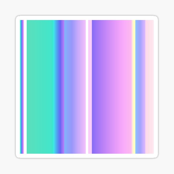 "Lilac green striped | lilac color aesthetic" Sticker for Sale by lausn ...