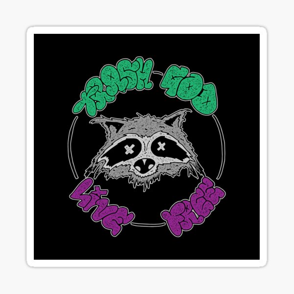 "TRASH GOD - Original Design" Sticker for Sale by papabaird | Redbubble