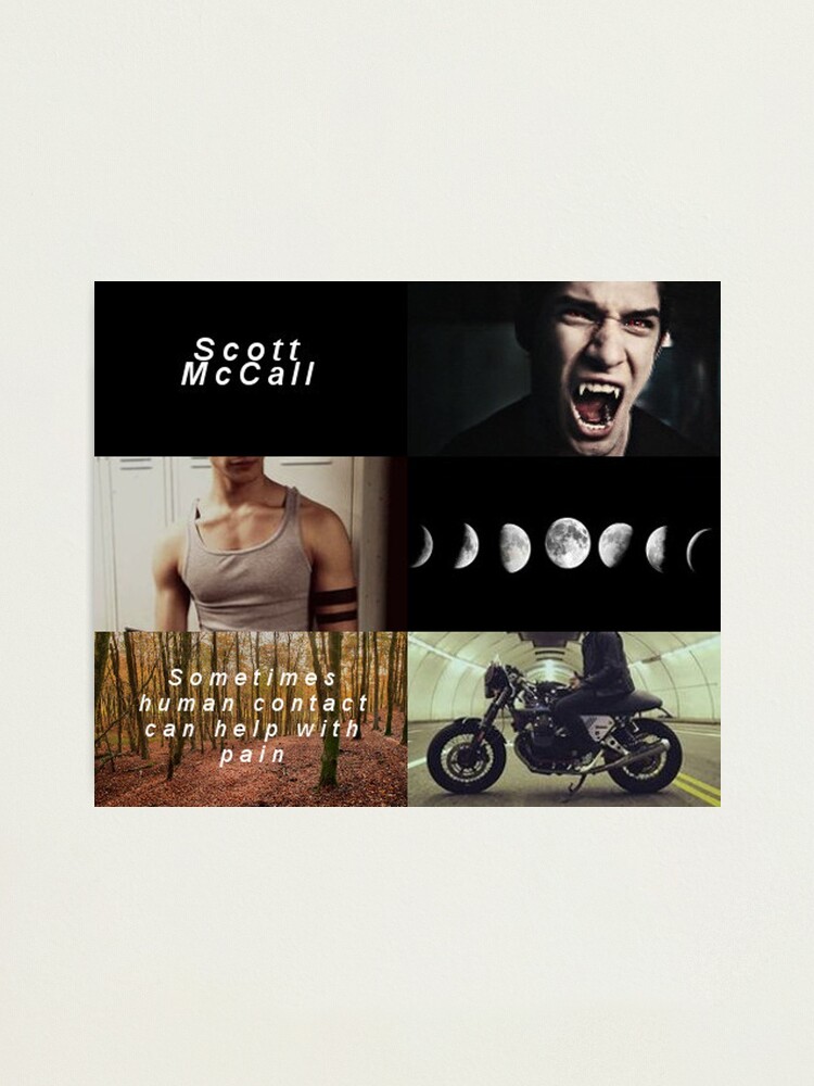 "Scott McCall Aesthetic" Photographic Print by dexiderivm | Redbubble