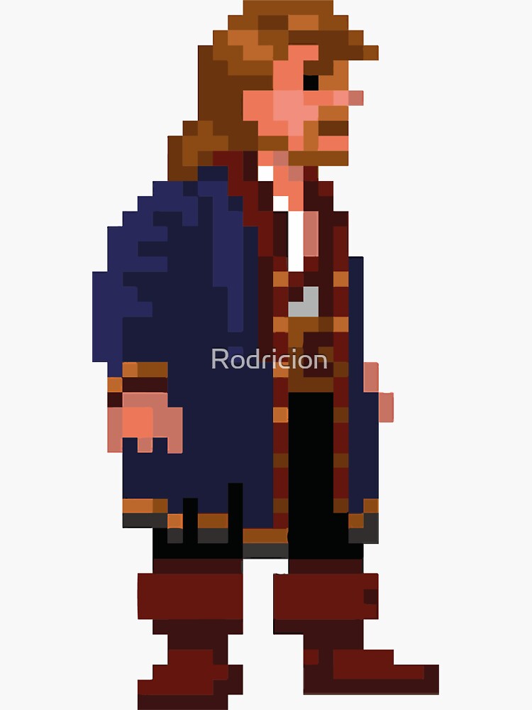 "Guybrush Threepwood" Sticker by Rodricion | Redbubble