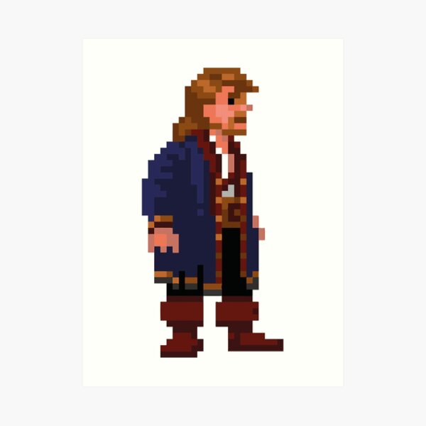 "Guybrush Threepwood" Art Print by Rodricion | Redbubble