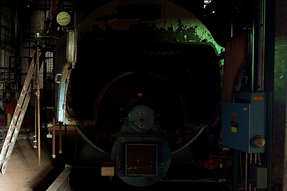 "Forgotten Boiler" by Michael Gatch | Redbubble