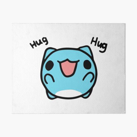 "Hug, Bugcat Capoo " Art Board Print by Mochi-Animals | Redbubble