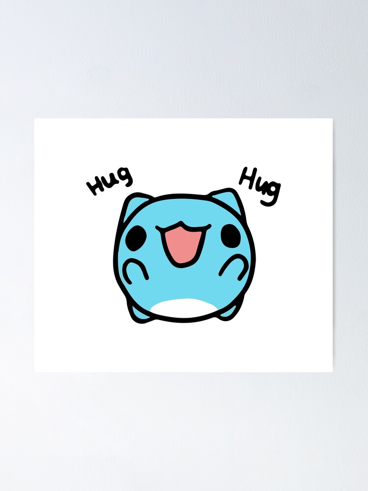 "Hug, Bugcat Capoo " Poster by Mochi-Animals | Redbubble